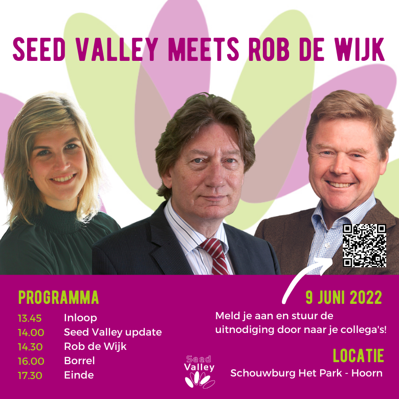 Seed Valley meets Rob de Wijk - Westfriese Bedrijvengroep